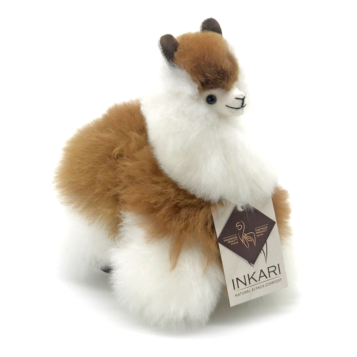 Peluche de alpaca | INKARI Natural- Macchiato – RAUHA Crafts
